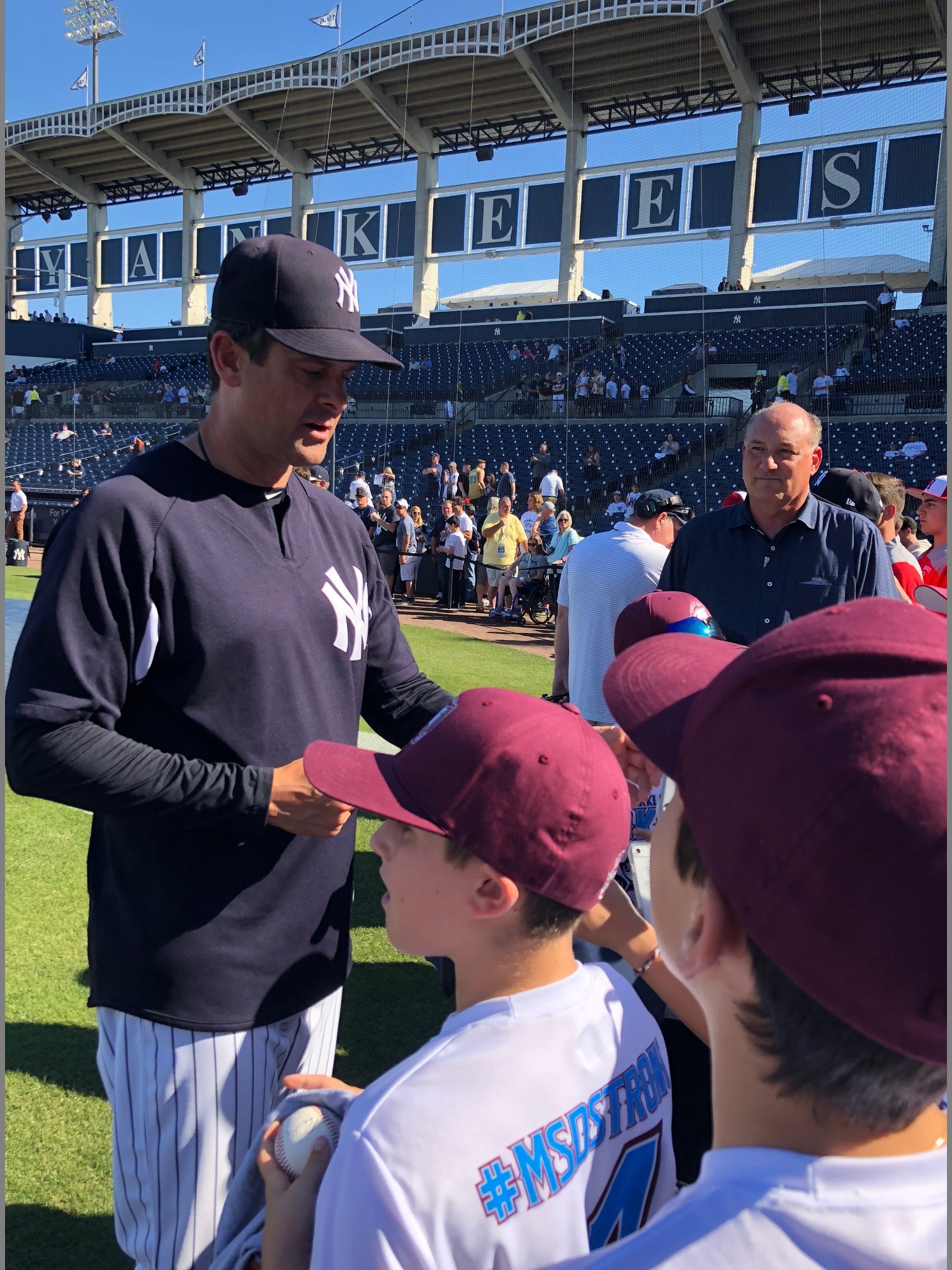 Parkland Kids Visit Yankees – Ray Negron's Play Ball Weekly Blog